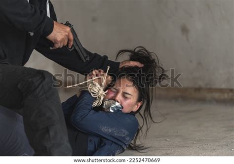 Bound Gagged Struggling Women Royalty Free Images Stock Photos Pictures Shutterstock