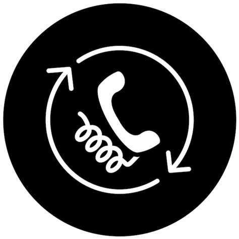 Premium Vector Vector Design Callback System Icon Style