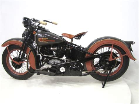 1936 Harley Davidson El Knucklehead National Motorcycle Museum