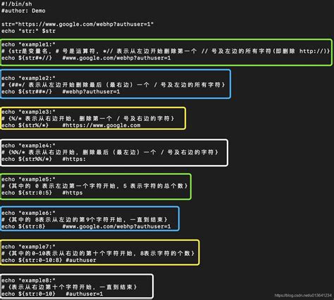 shell脚本之字符串快速截取 echo {str } csdn博客