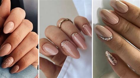 5 Diseños De Uñas Cortas En Color Crema Que Son Elegantes Y Discretas