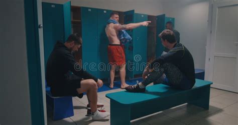Man Undressing In Locker Room Stock Footage Video Of Moody Dressing