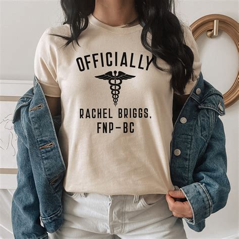 Officially FNP BC Custom Name And Credentials NP Nurse Etsy