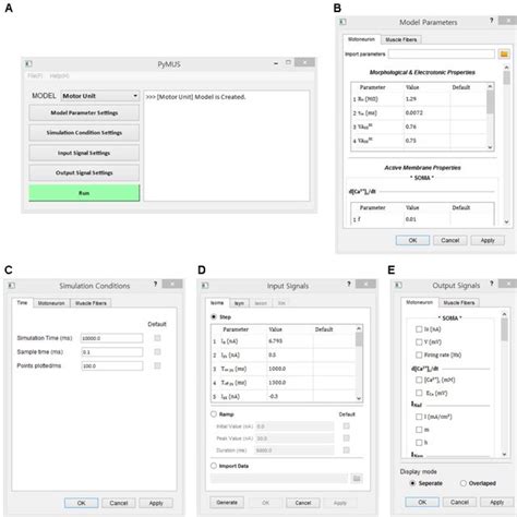 Graphical User Interfaces For Pymus The Main Window A Provides All
