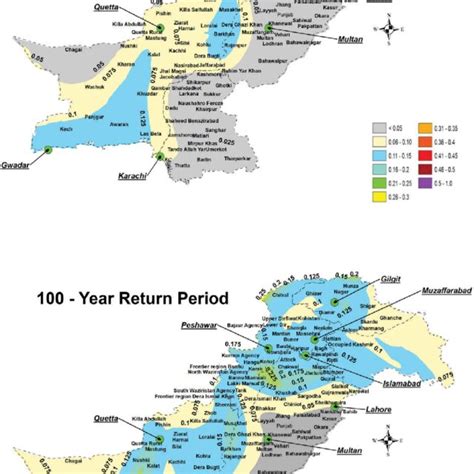 Peak Ground Acceleration Map Download Scientific Diagram