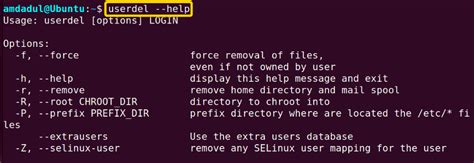 The Userdel Command In Linux 4 Practical Examples