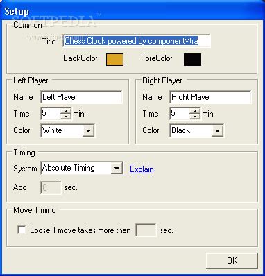 Chess Clock Download Softpedia