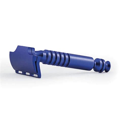 Electric Blue Hawk Single Edge Safety Razor V2 By Razorock Shaving Time