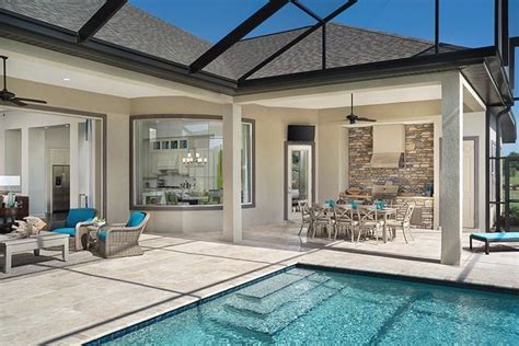 20 Interesting Backyard Designs With Pool And Outdoor Kitchen Outdoor