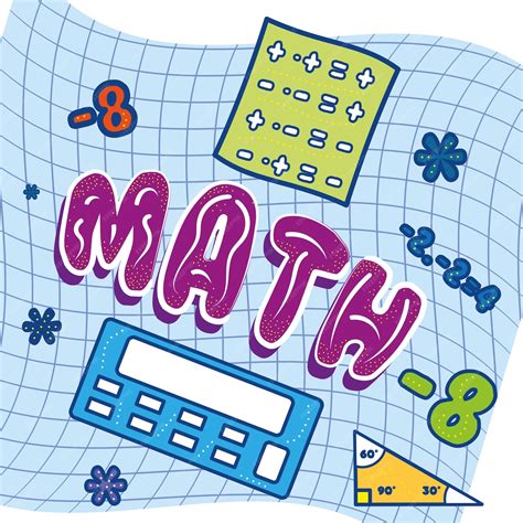 Premium Vector Different Mathematical Operations And Calculator Math