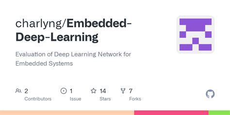 Github Charlyngembedded Deep Learning Evaluation Of Deep Learning Network For Embedded Systems