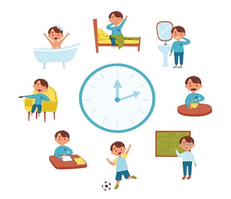 Daily Routine 3234845 Clipart Library