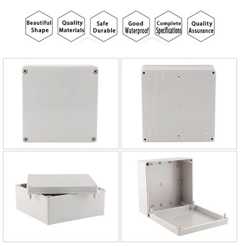 Power Distribution Box Plastic Mounted Surface Electrical Modules For Mcb Rccb Rcbo Low