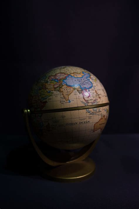 Download Free Aesthetic Vintage Globe Map Wallpaper