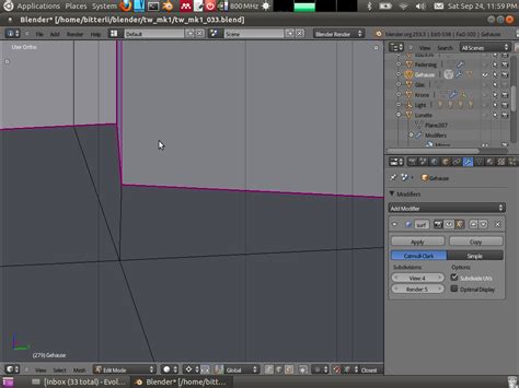 subsurf has strange effect modeling blender artists community