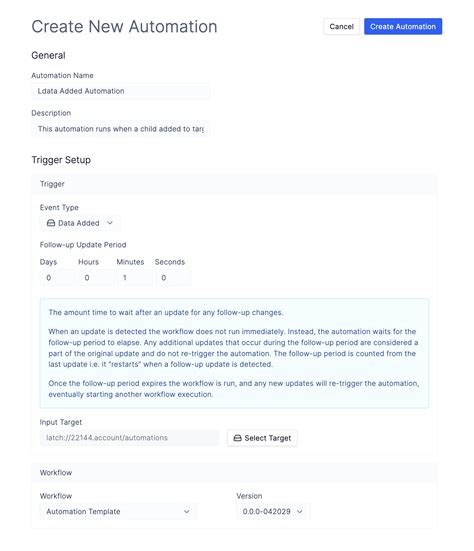 Data Addition Trigger Latchbio