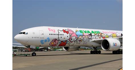 Eva Brings Hello Kitty Jet Into Three Flight Day La Schedule