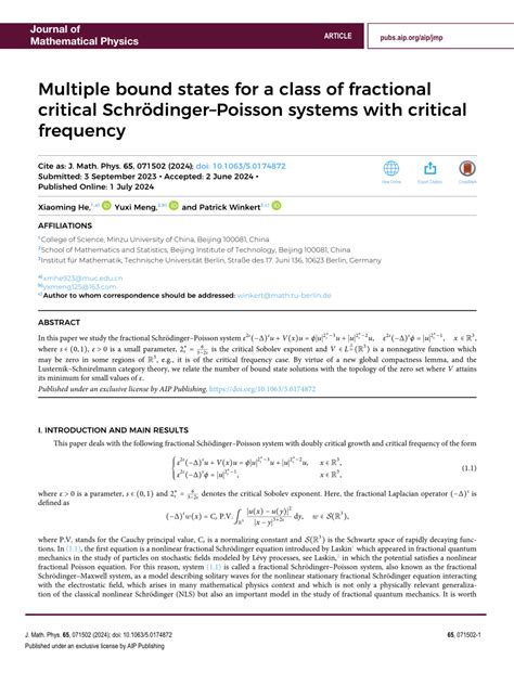 Multiple Bound States For A Class Of Fractional Critical Schrödinger