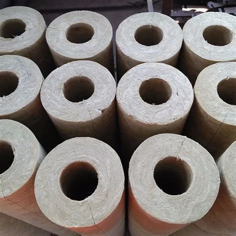 Soundproofing Rock Wool Pipe80kgm3 Rock Wool Insulation High Density