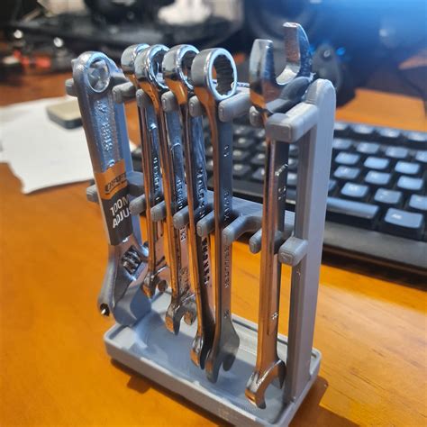Gridfinity Small Wrench Rack By Deviant Fpv Download Free Stl Model
