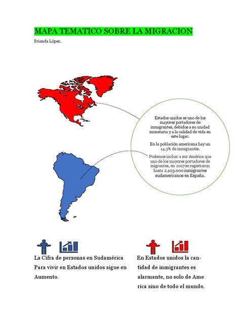 Mapa Tematico Sobre La Migracion Pdf