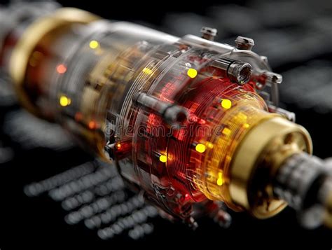 Image Showcases A High Tech Electronic Component Possibly Related To Ai Or Computing Operating