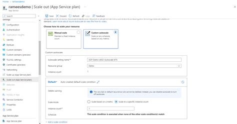 How To Configure Autoscale For App Services In Azure Mohammed Ramees