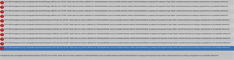 unity 2019 3 0f6 com unity vectorgraphics errors unity engine unity