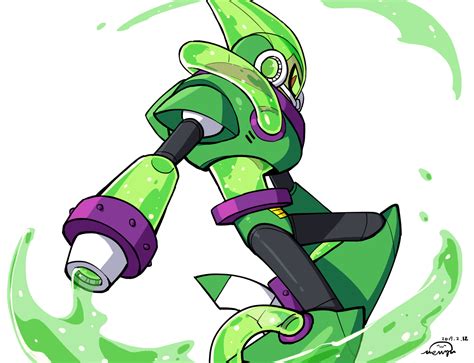 Wenyu Acid Man Mega Man Classic Mega Man Series Mega Man 11
