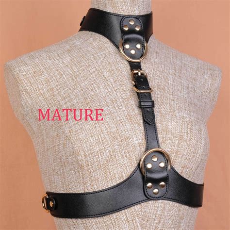 Women Top Body Harnesswaist Harnessblack Harness Lingerieleather