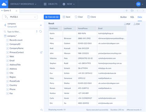Online Mysql Query Builder And Sql Editor