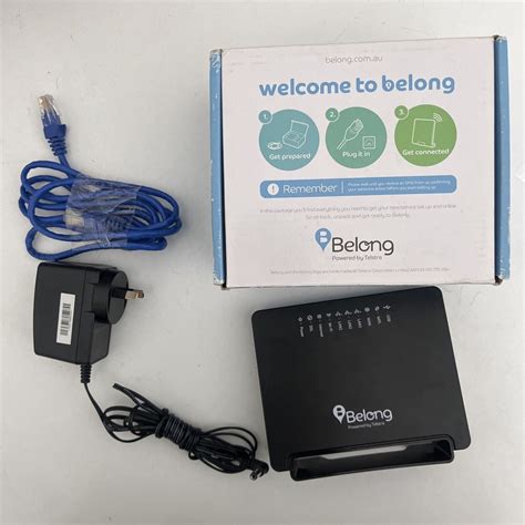 Belong Fast 4315 Adsl Wireless Wi Fi Modem Retro Unit