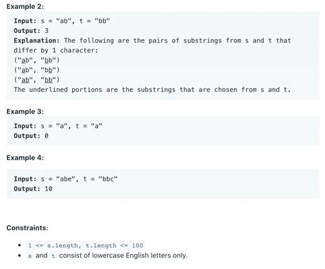 1638 Count Substrings That Differ By One Character Kickstart Coding