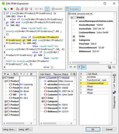 Xpath Tools For Report Creation Altova