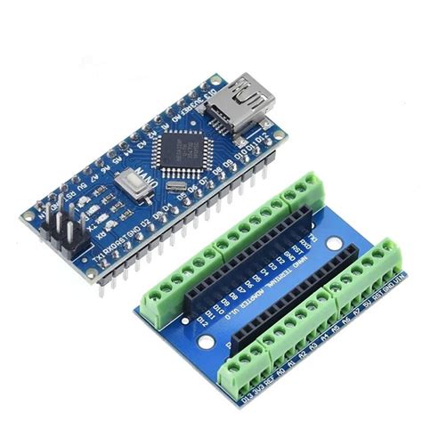 Arduino Nano Shield Expansion Breakout Board Screw Terminal The