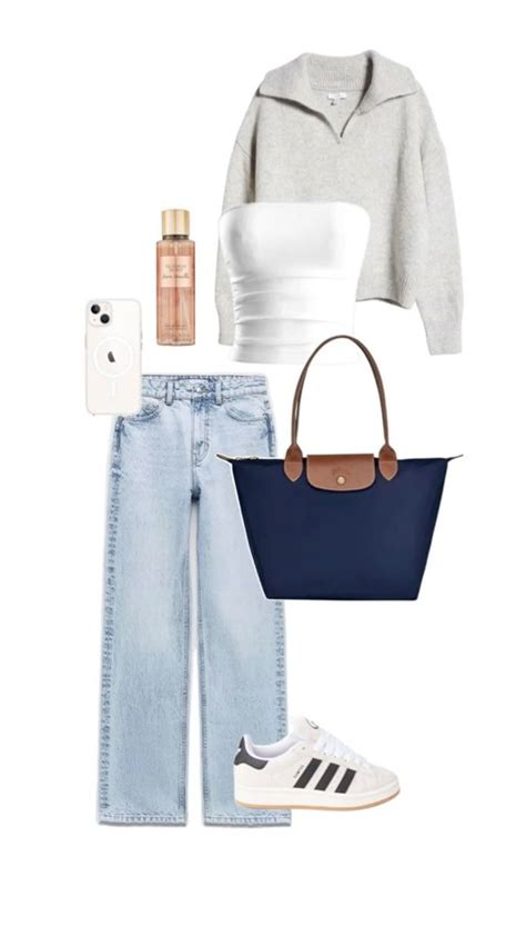 Clean Girl Back To School 🫐🦢♠️⭐️🧸 Stijlvolle Kleding Kleding Stijlen Outfitsets