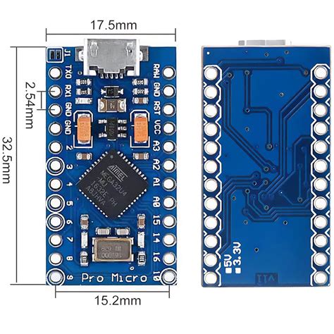 Pro Micro ATmega32U4 Pre Soldered Headers Indonesia Ubuy