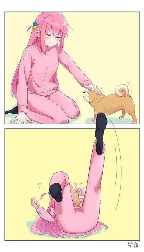 Gotoh Hitori And Jimihen Bocchi The Rock Drawn By Seisyuntarotto Danbooru