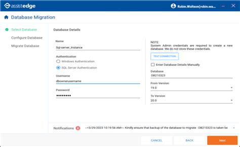 Database Migration