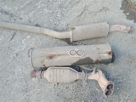 Замена выхлопа. — ГАЗ Газель, 2,5 л., 2007 года | своими руками | DRIVE2