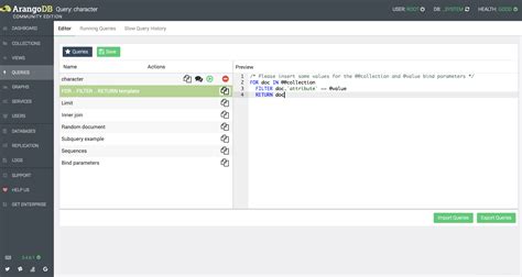 Arangodb的web界面介绍 Csdn博客