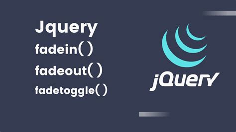 Jquery Fadinfadeoutfadetoggle Jquery Effects Tutorial In Hindi 2022 Youtube