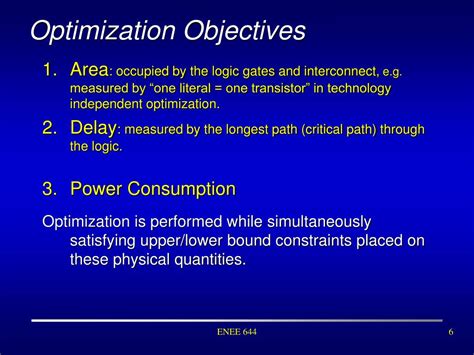 ppt multilevel logic synthesis overview and optimization techniques