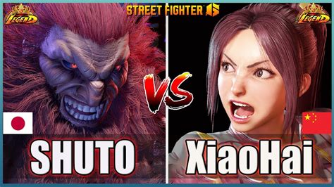 Street Fighter 6 🔥 Shuto Akuma Vs Xiaohai Mai Shiranui 🔥 Best High Level Gameplay Youtube