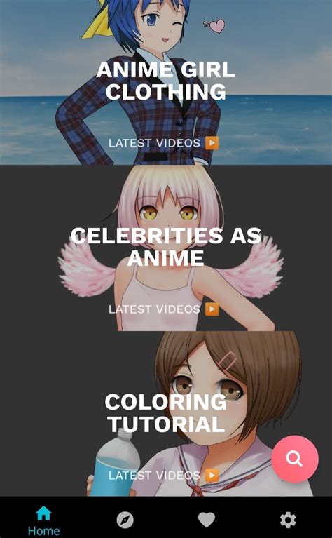 Android 용 Draw Anime Girls Step By Step Tutorials 다운로드