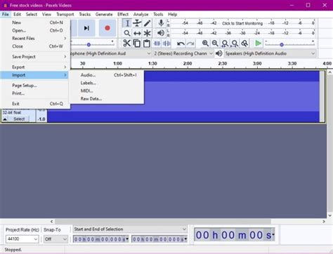 2 Easy Steps How To Extract Audio From Video With Audacity