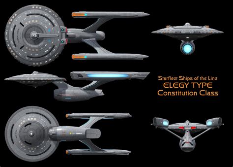 Constitution Class Elegy Type Kitbash By Enethrin On Deviantart
