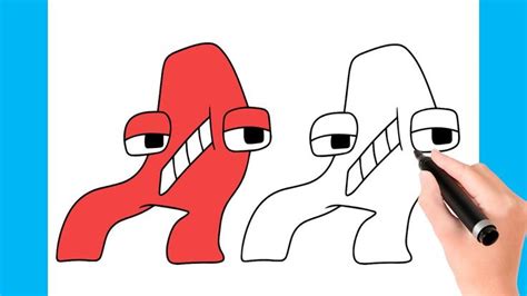 How To Draw Alphabet Lore Cute A Letter Drawing Step By Step Step By Step Drawing Coloring