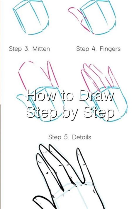 How To Draw Hands Step By Step Tutorial How To Draw Hands Drawing Tutorial Hands Drawing
