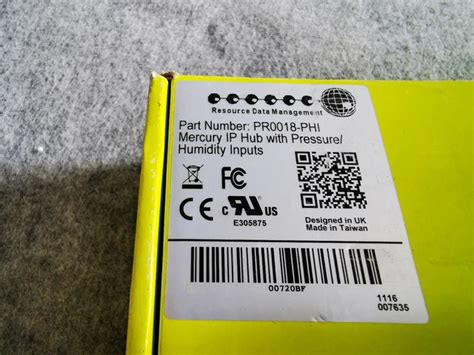 Refrigeration Mercury Ip Hubswitch With Pressure Inputs Rdm Pr0018 Phi